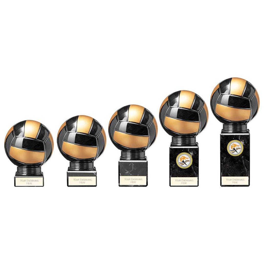 Trophy Superstore Black Viper Legend Netball Trophy - Multiple Sizes ...