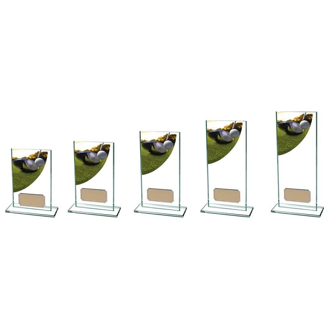 Trophy Superstore Colour Curve Jade Driver Golf Award Trophy Free ...