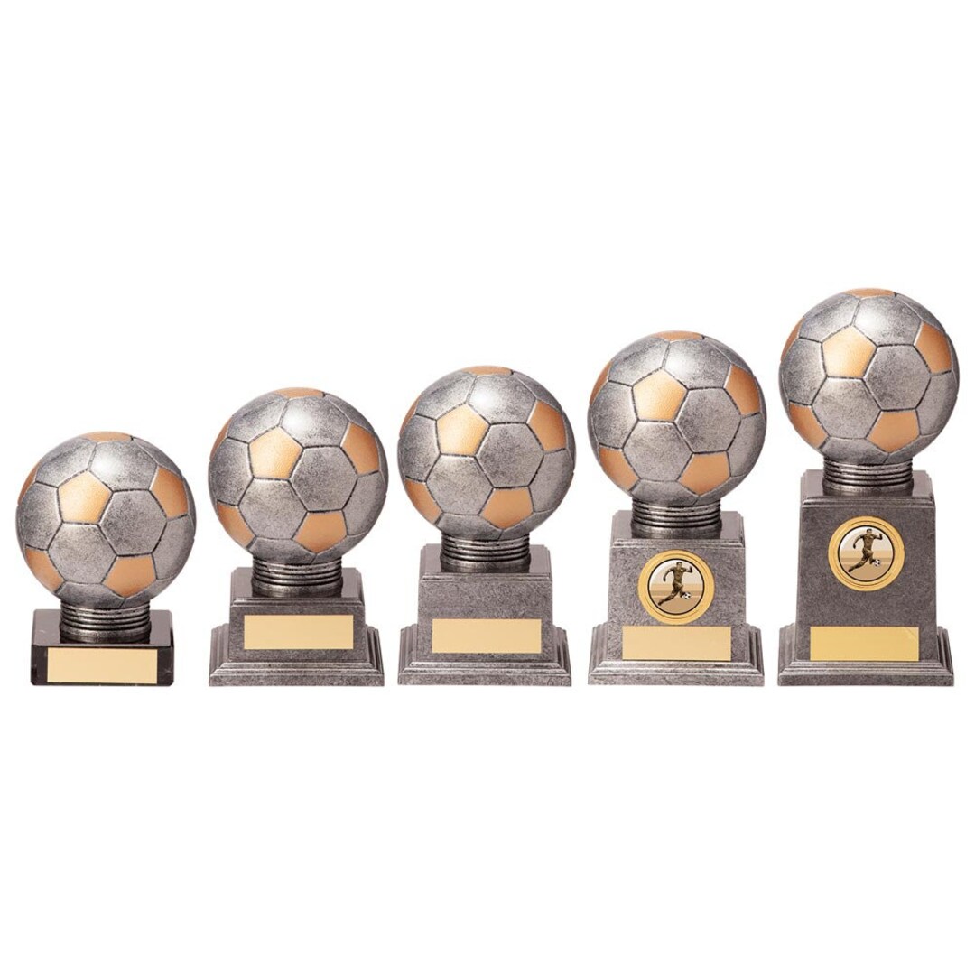 Trophy Superstore Valiant Legend Antique Silver and Gold Football ...