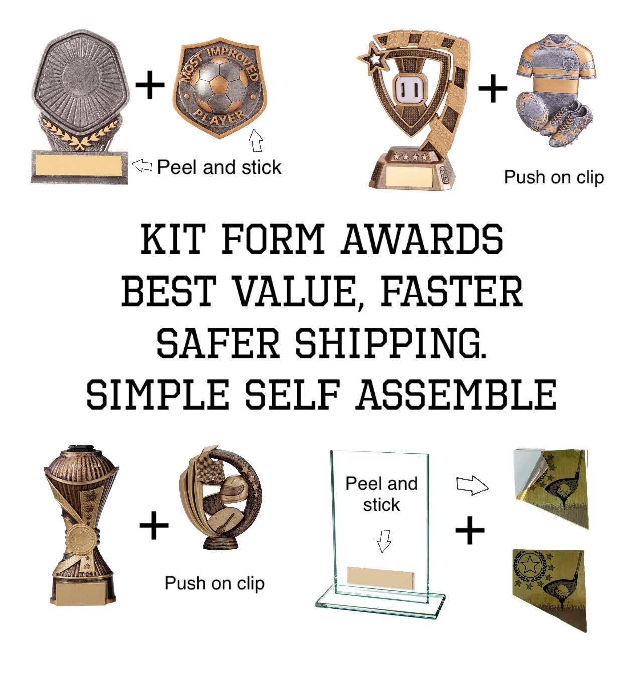 Trophy Superstore Genesis Football Trophy Multiple Sizes Available Free ...