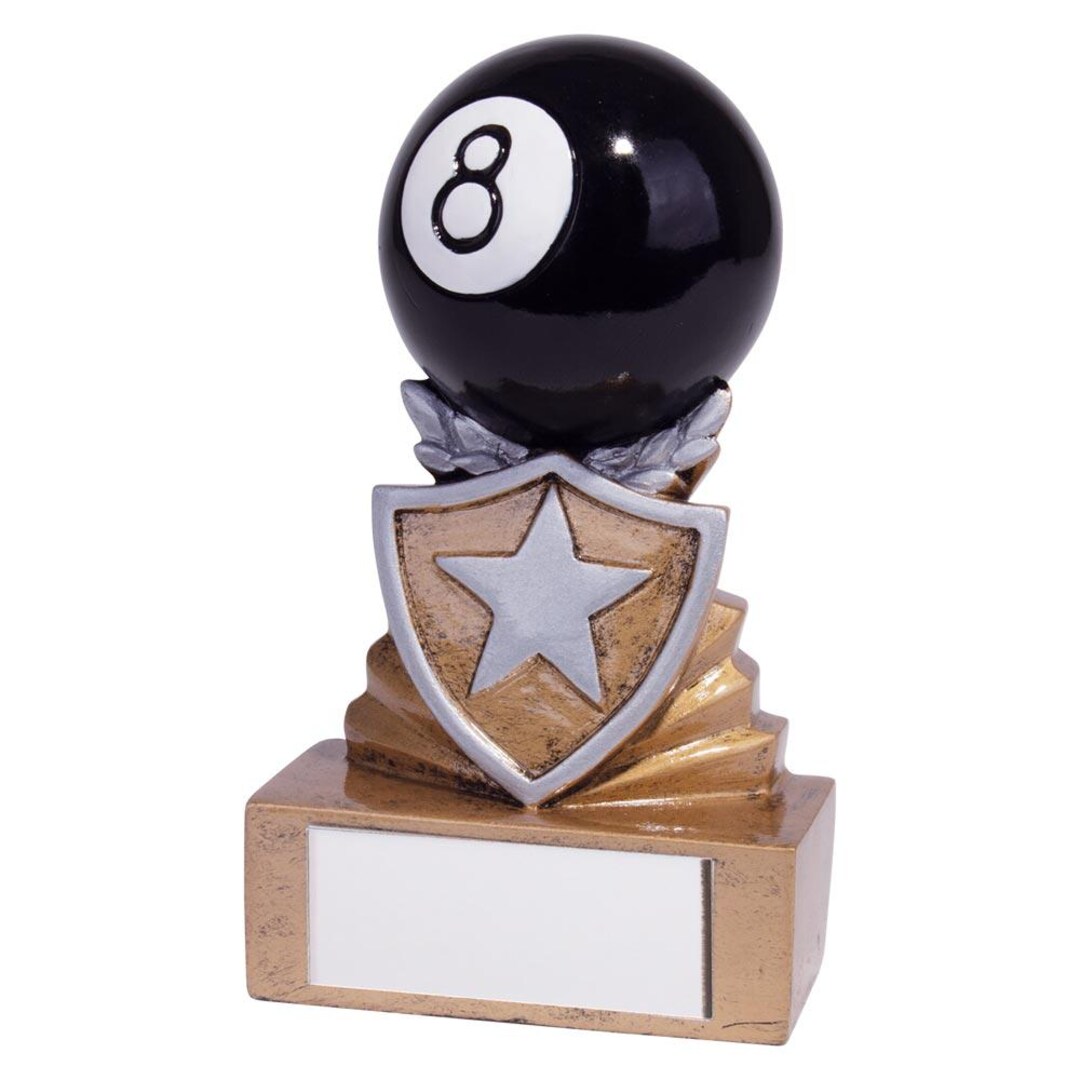 Trophy Superstore Shield Mini Pool Trophy Free Engraving Size 95mm - Etsy