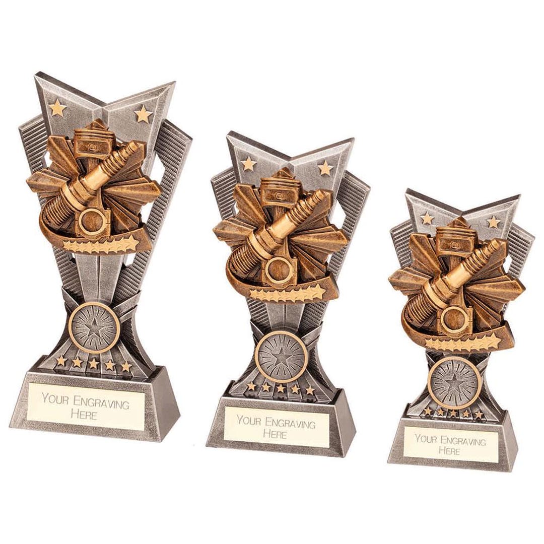 Trophy Superstore Spectre Motorsport Spark Plug Trophy - Free Engraving ...