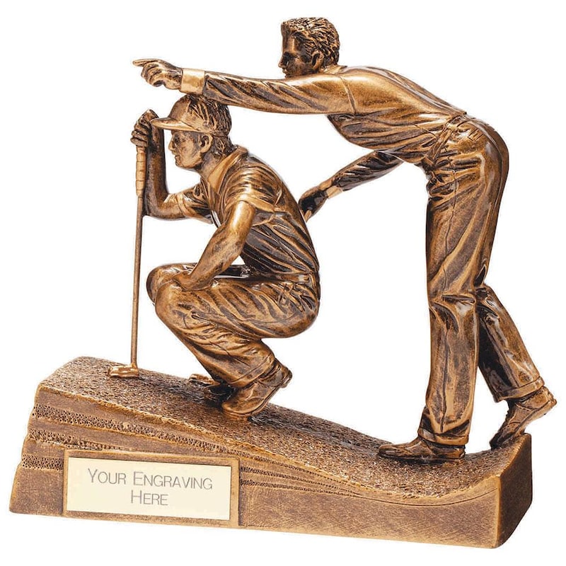 Putting Golf Trophy - Etsy