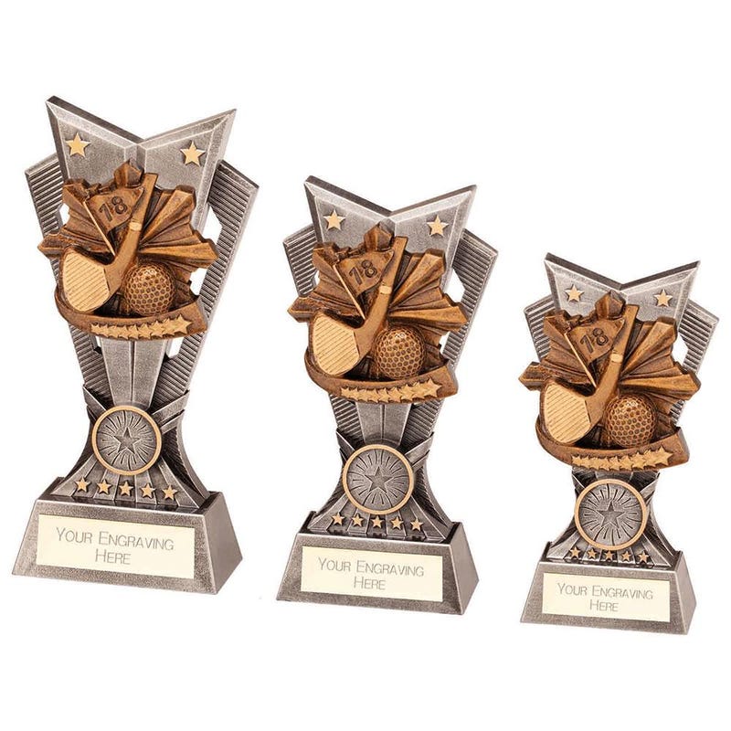 Golf Trophy - Etsy