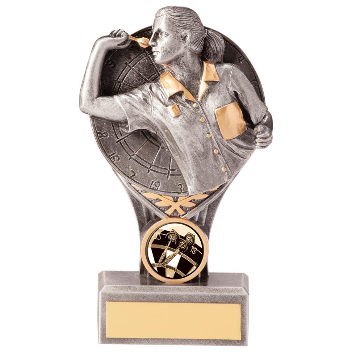 Trophy Superstore Falcon Female Darts Trophy - Free Engraving ...