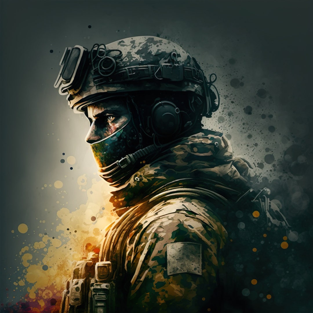 Gaming Soldier Digital - Etsy