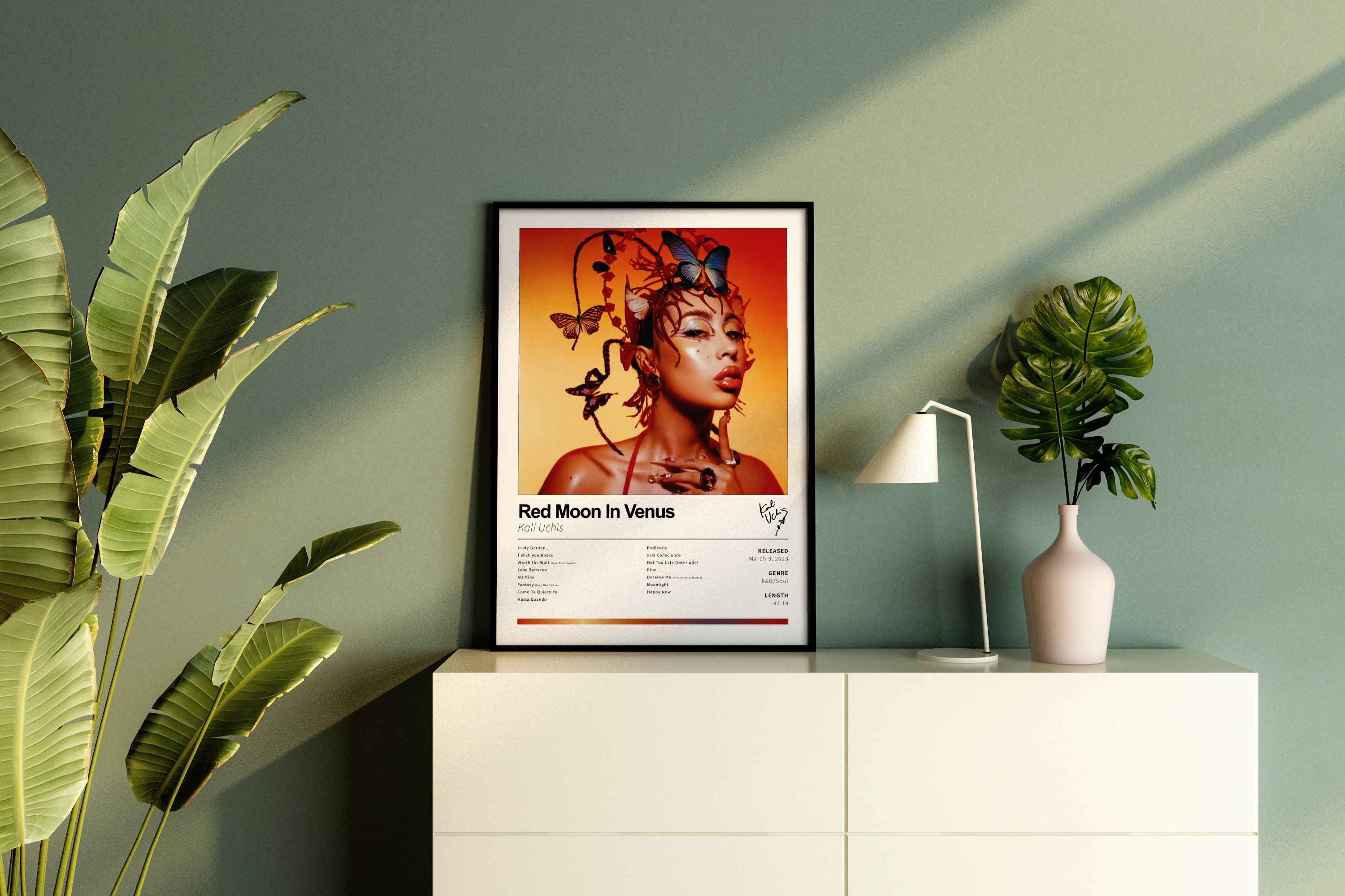 Kali Uchis Red Moon In Venus Poster sold by Akash Sharma | SKU 42020935 ...