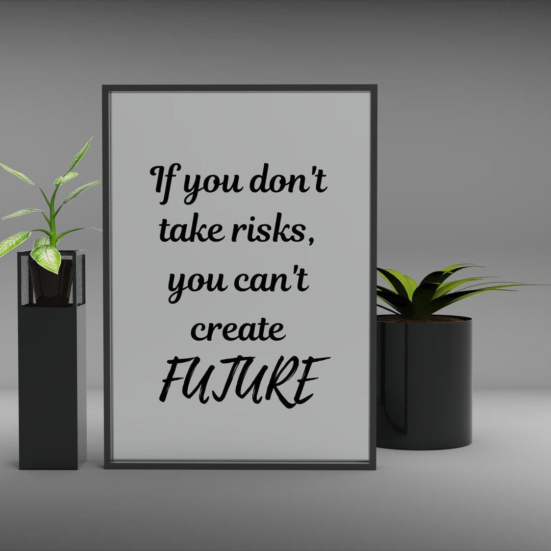 Random Inspirational Quotes for the Day, Bedroom Wall Art, Motivational ...