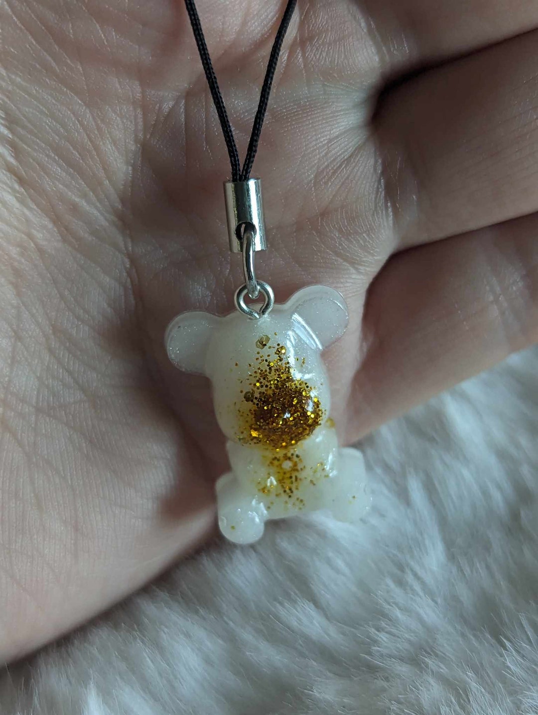 Strap or Teddy Bear Key Ring - Etsy