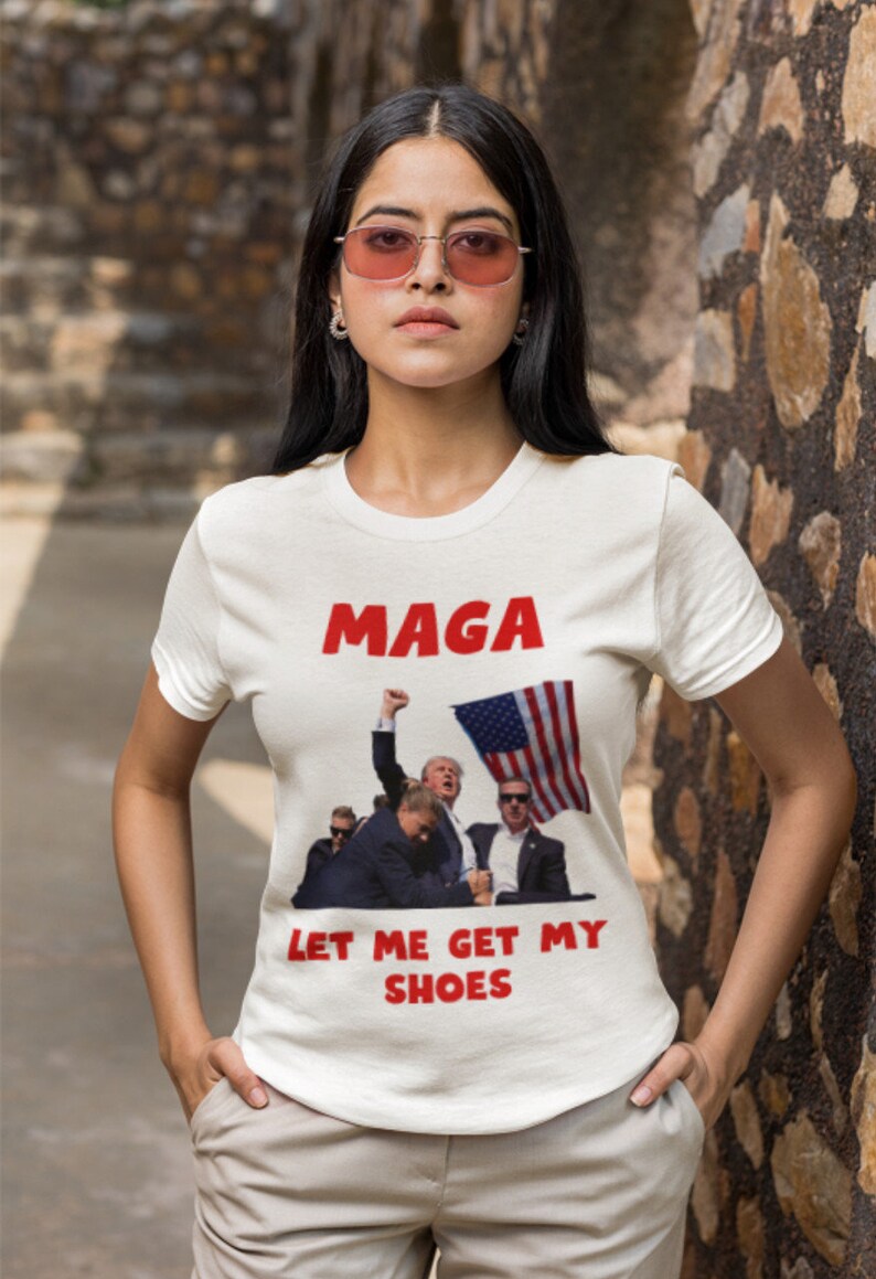 MAGA 2024 Let Me Get My Shoes Make America Great Again - Etsy