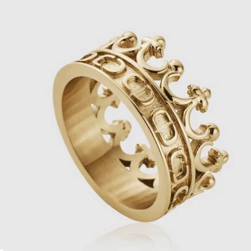 Crown Ring - Etsy