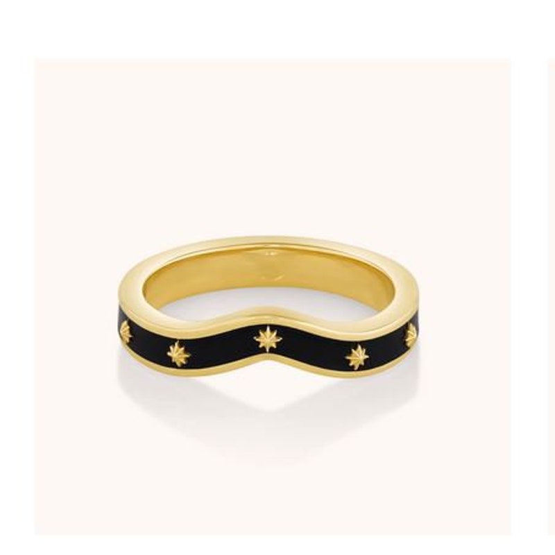 Enamel Ring - Etsy