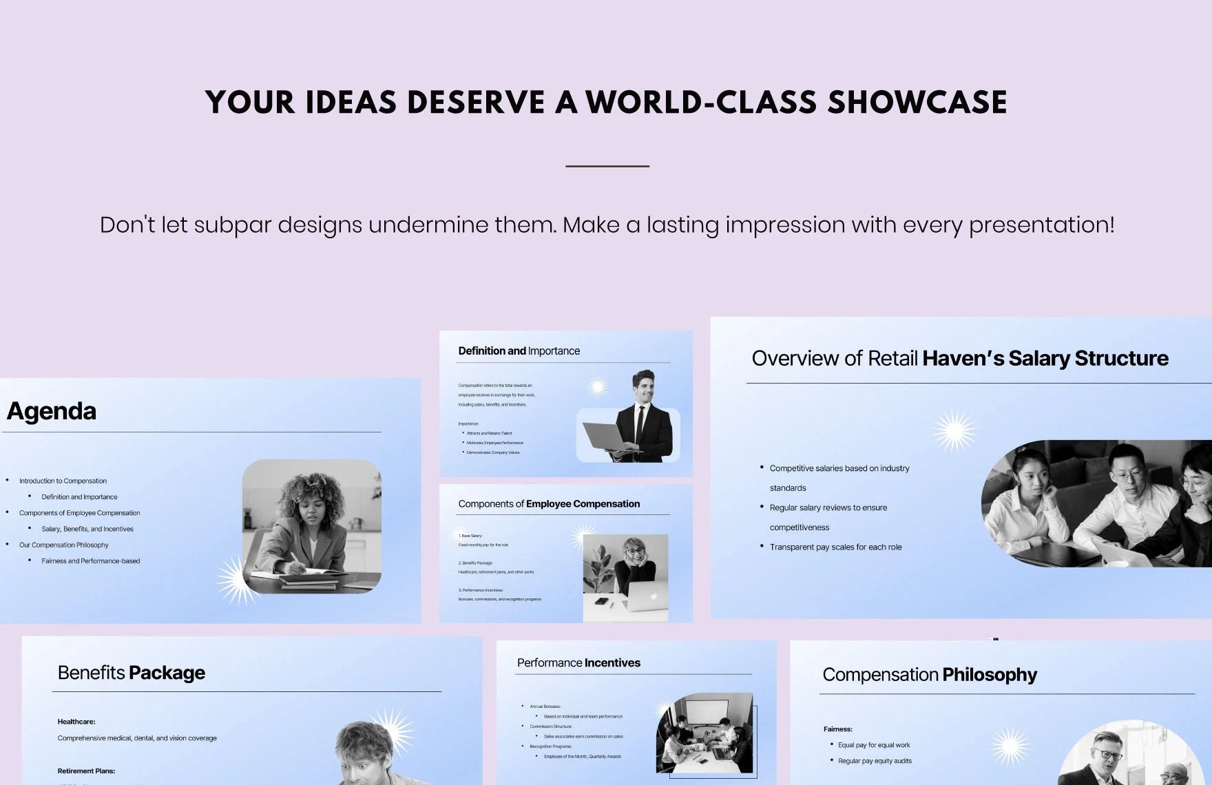 Minimalist Employee Powerpoint Template for Professional Presentations ...