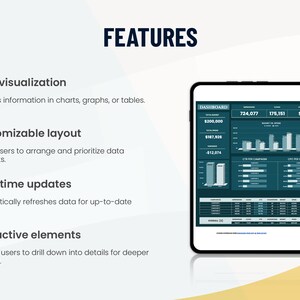 Visualize Your Data With Our Excel Dashboard Template - Etsy
