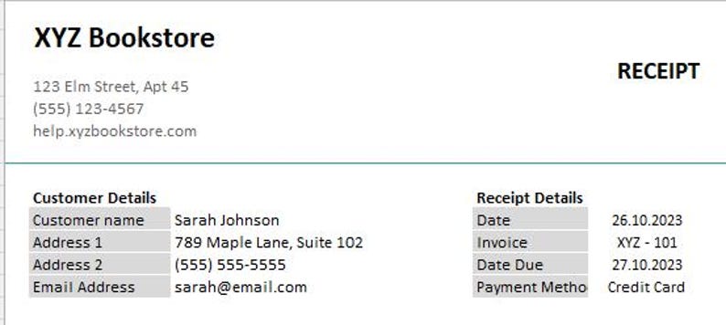 Fillable Printable Receipt Template Excel | Editable Receipt Form ...