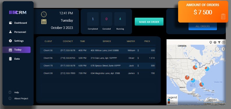 Transform Your Business With Our Excel CRM System Presentation With Pivot Charts - Etsy