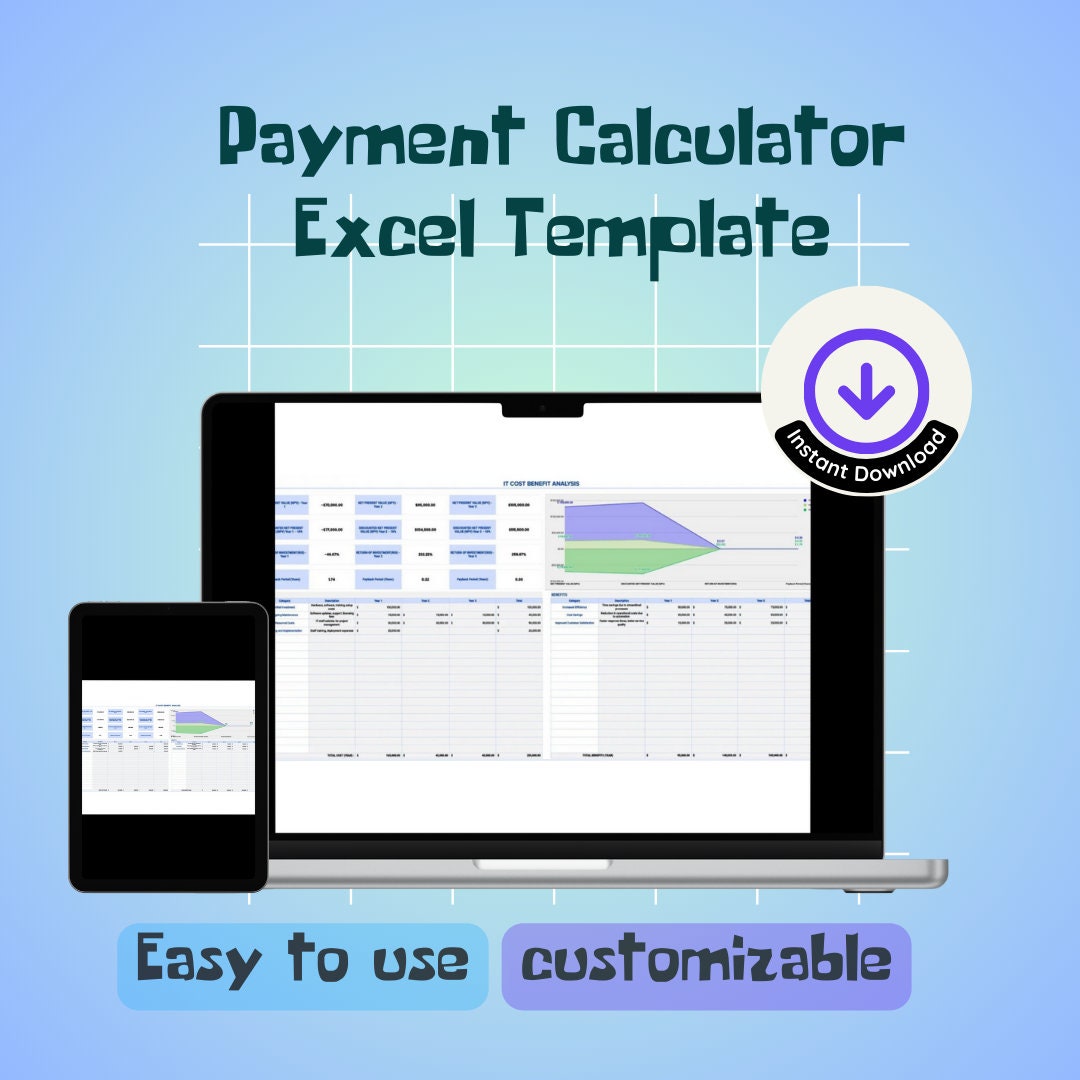Effortless Financial Planning With Our Payment Calculator Excel ...