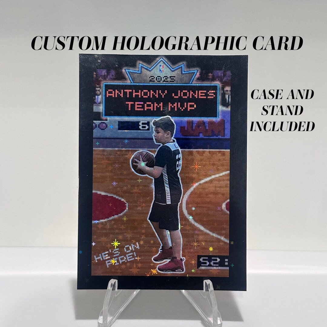 NBA JAM Holographic Card - Etsy