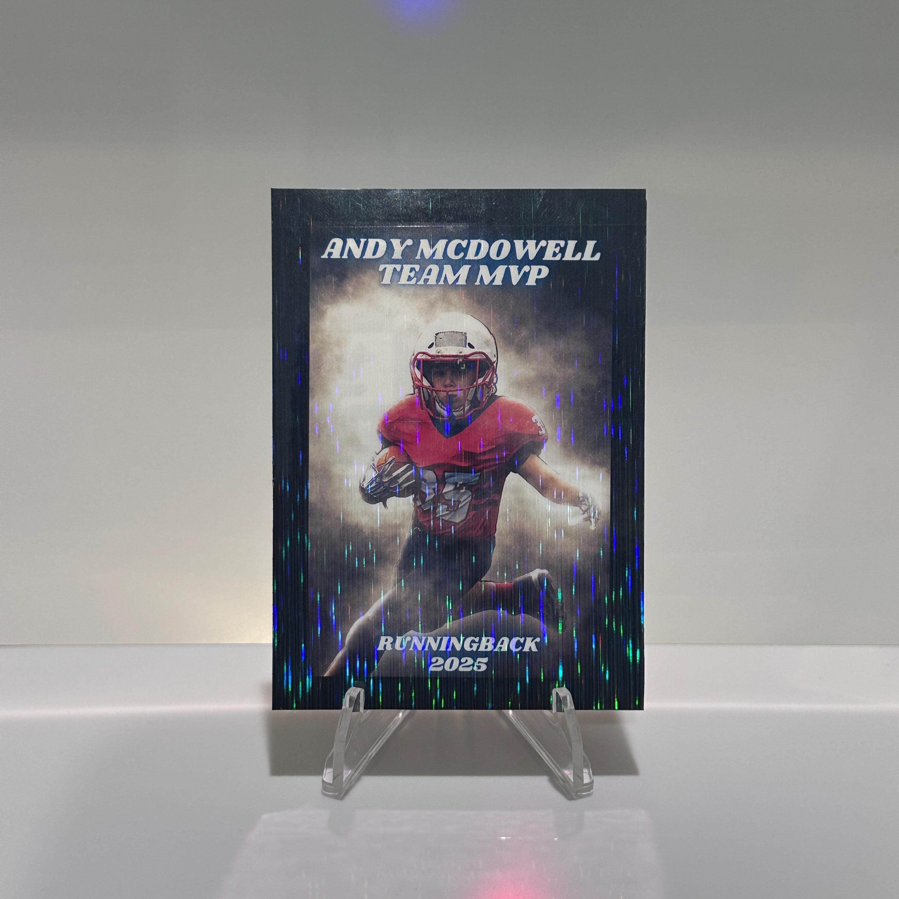Custom Smoke Holographic Card - Etsy