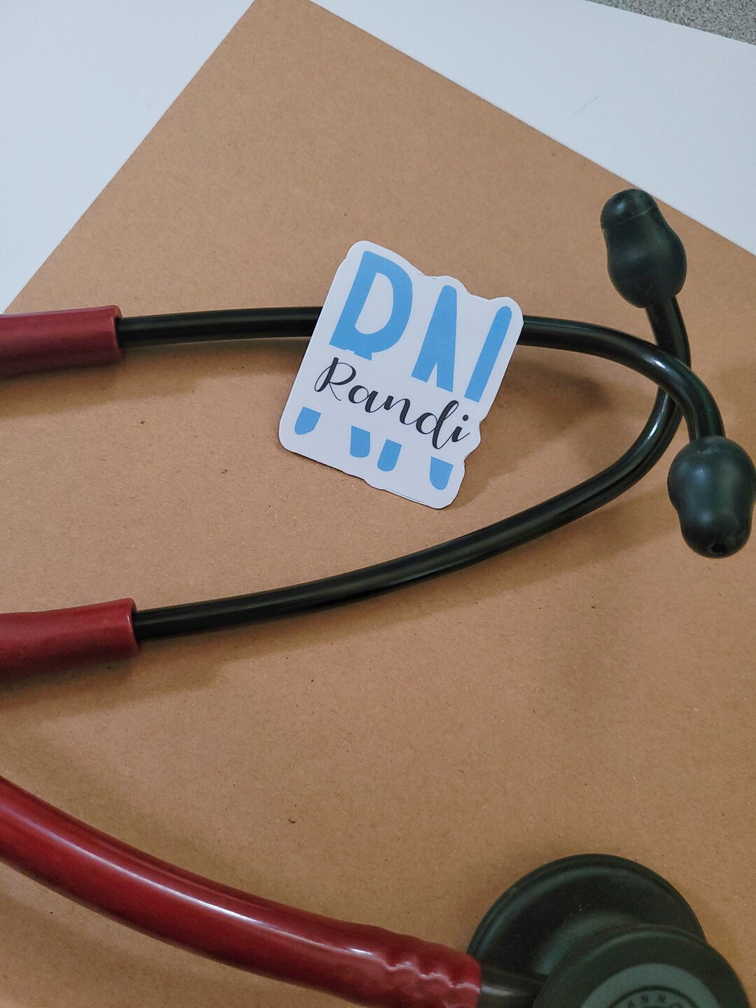 Personalized RN Name Sticker: Waterproof Vinyl Nurse Gift - Etsy