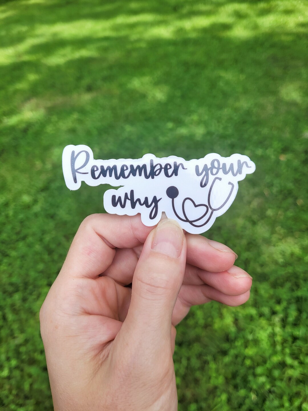 Remember Your Why, Nurse Sticker, Doctor Sticker, CNA Sticker, PCA ...