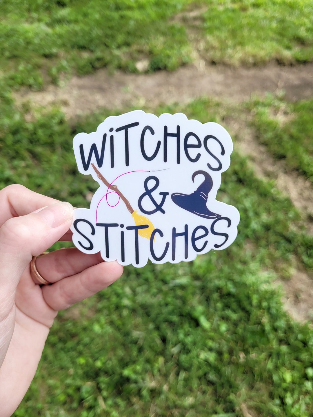 Witches and Stitches Sticker: ER Nurse Gift, Halloween Healthcare - Etsy
