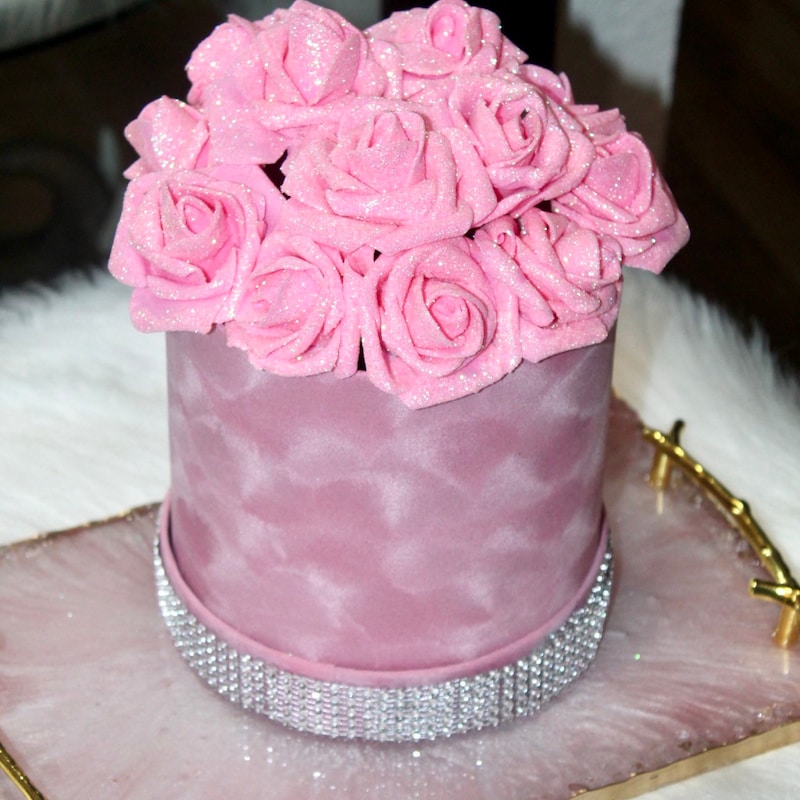 Glitter Roses Bouquet - Etsy UK