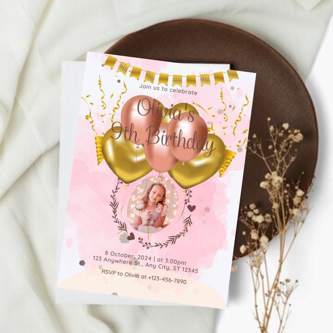 Birthday Party Invitation - Etsy