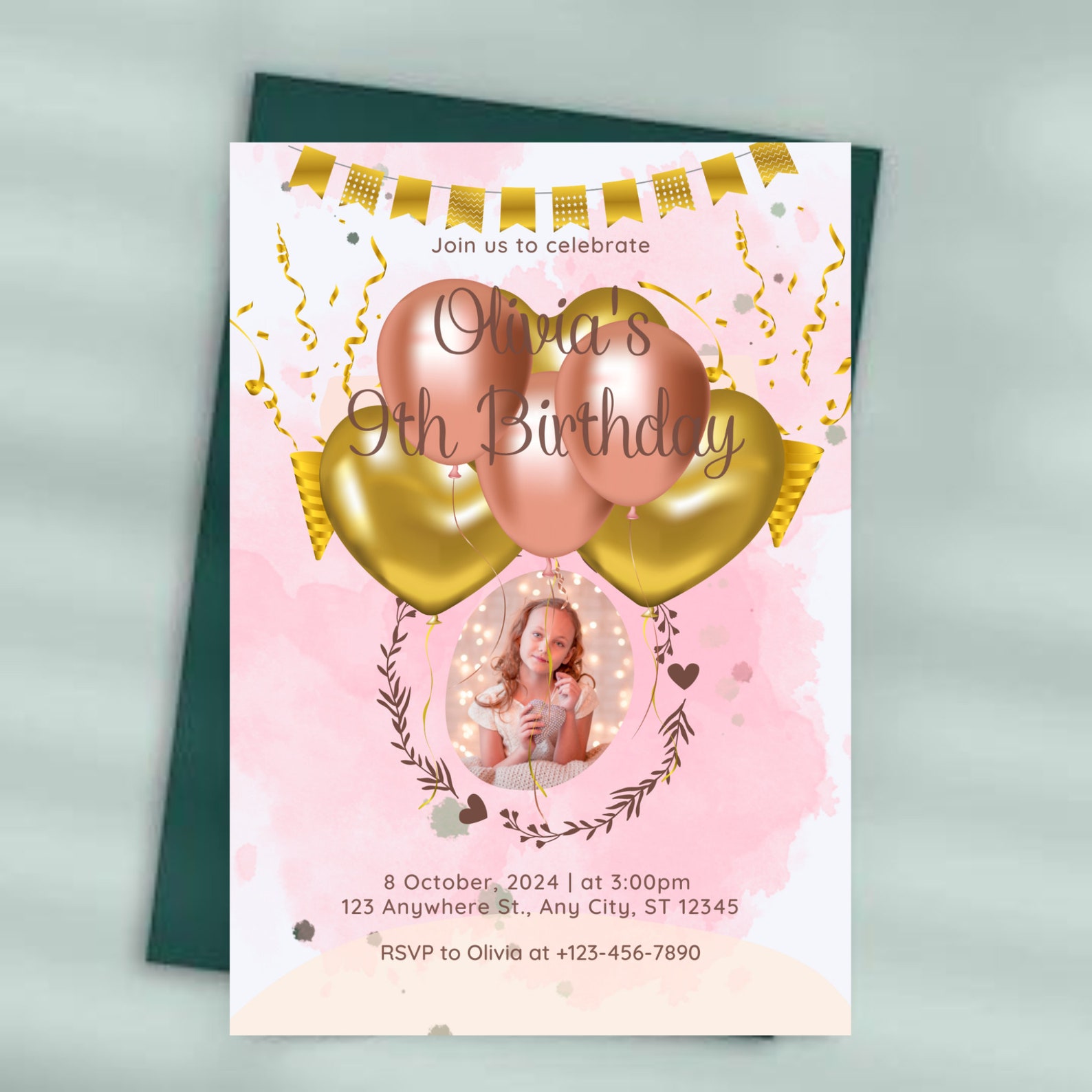 Birthday Party Invitation - Etsy