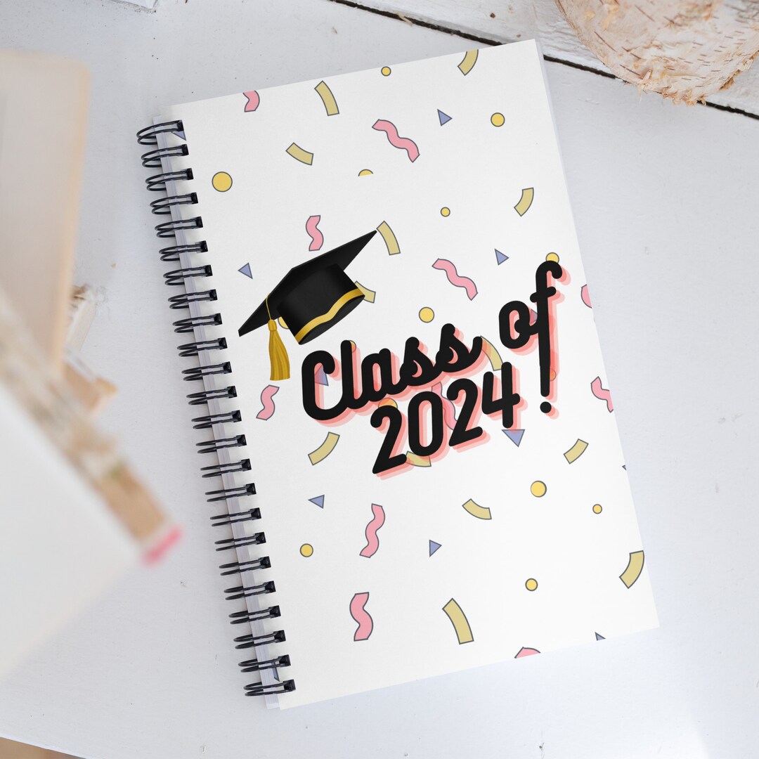 Class of 2024 Spiral Notebook - Etsy