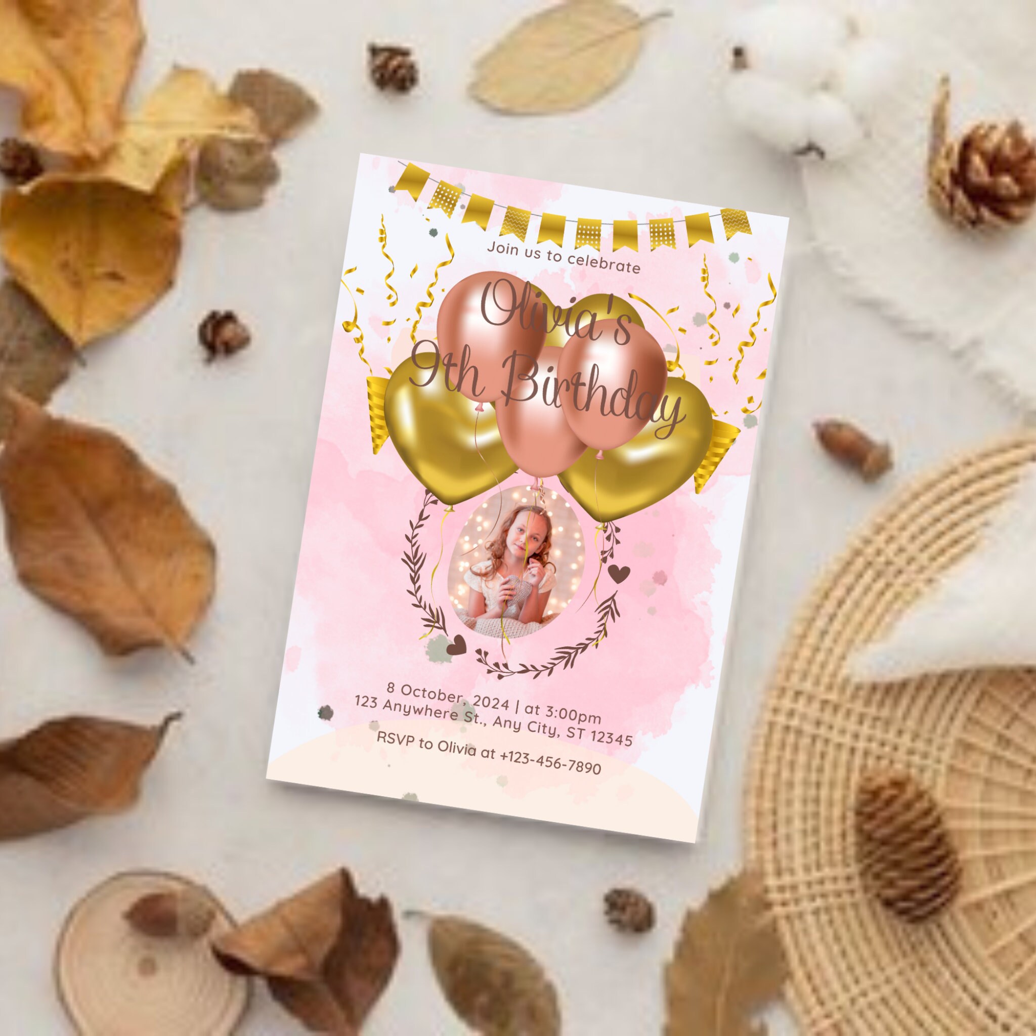 Birthday Party Invitation - Etsy