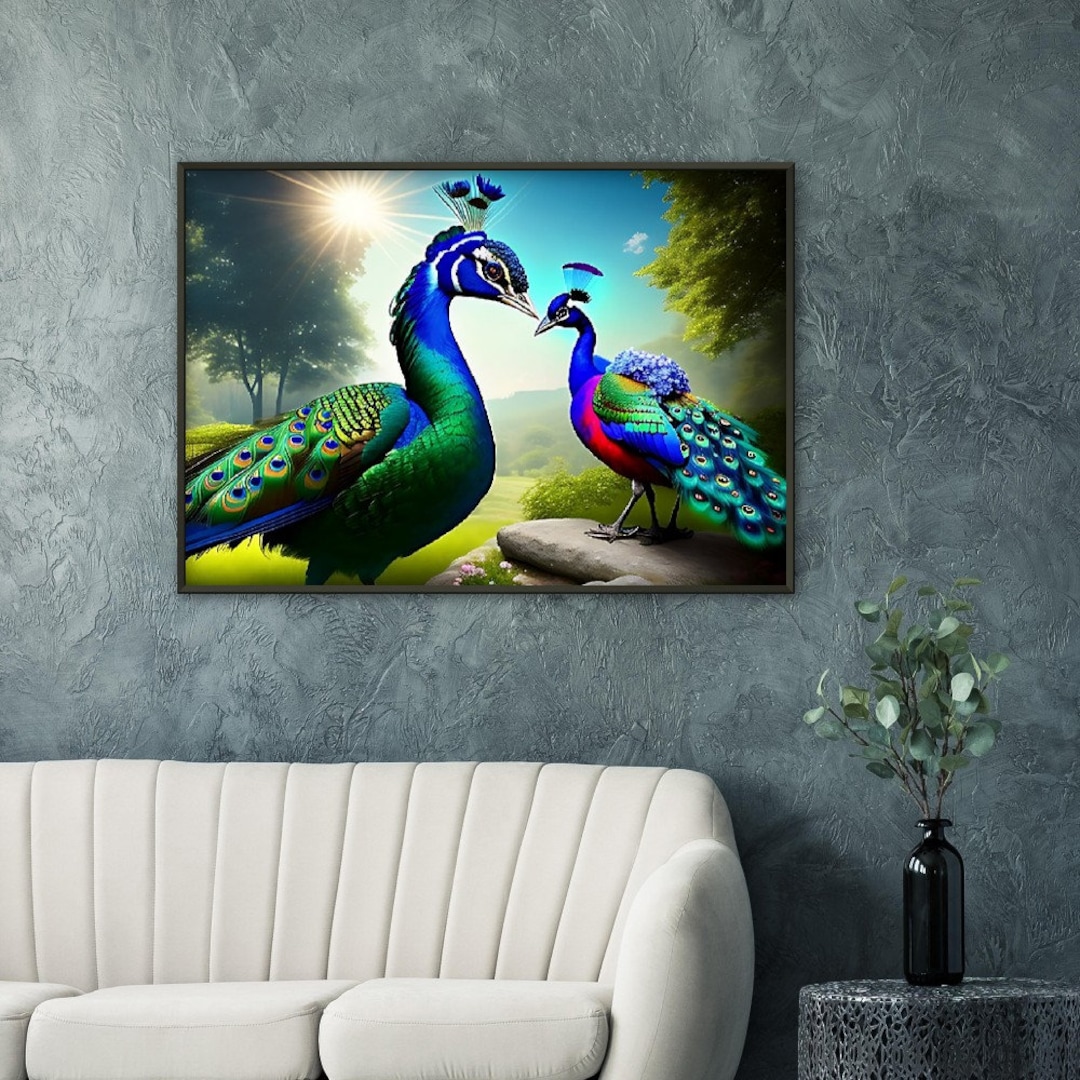 Majestic Prayer Bird Copy of Tropical Beauty Premium Matte - Etsy