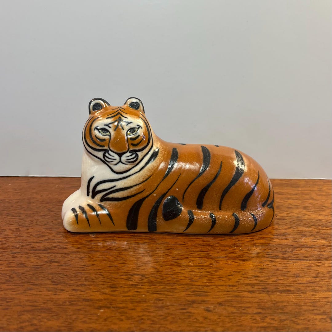 Lisa Larson WWF Tiger greta - Etsy