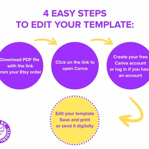 Printable EDITABLE TEMPLATE Quinceañera Invitation, Canva Template, Mis ...