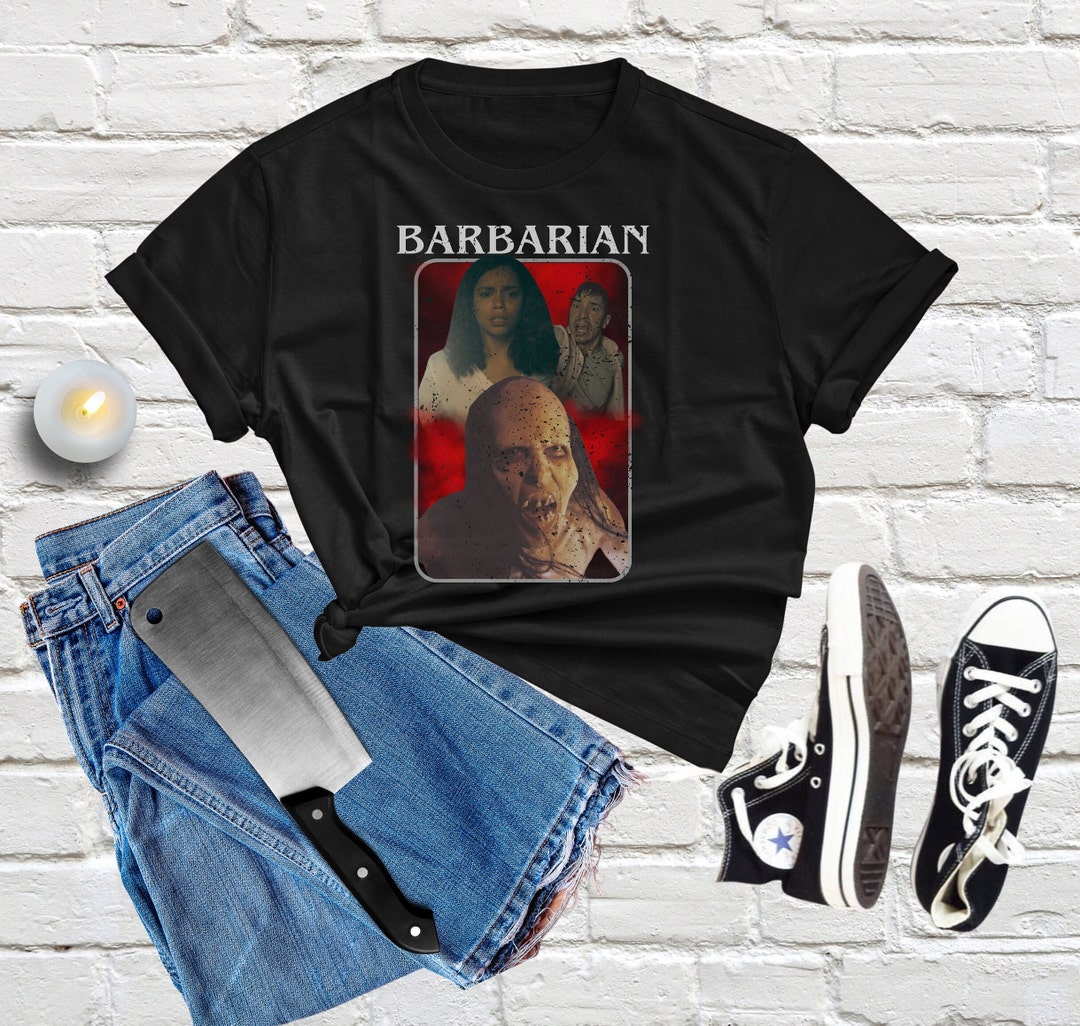 Barbarian Movie T Shirt Barbarian Mother T Shirt Horror Shirt Barbarian ...