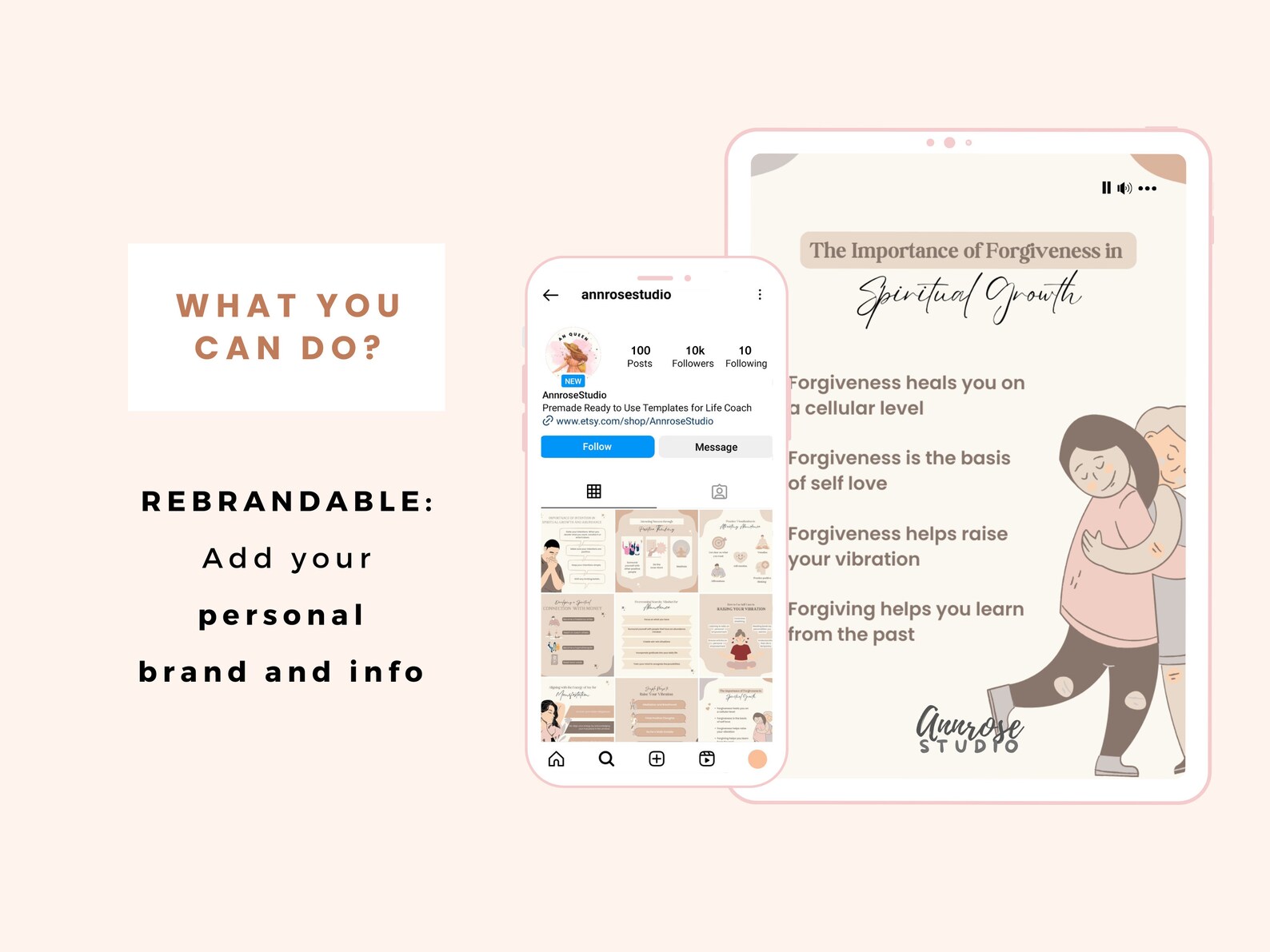30 Days Mental Health Instagram Post, Self Care and Wellness, Social ...