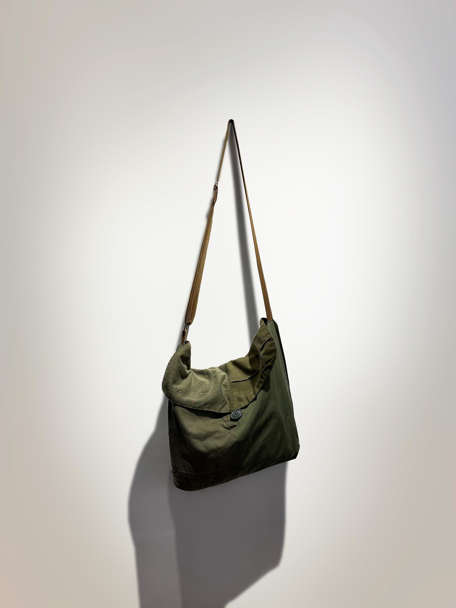 First Edition Vintage Military Remade Patchwork Messenger Bag - Etsy