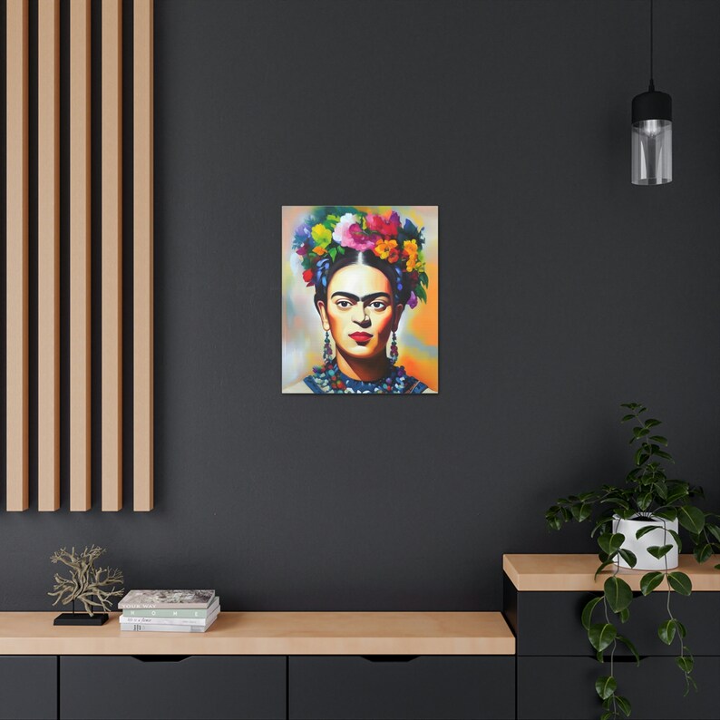 Frida the Mexican Beauty Latin Culture Wall Art Piece - Etsy