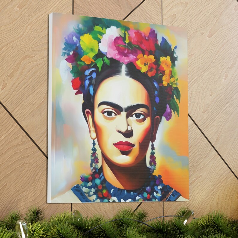 Frida the Mexican Beauty Latin Culture Wall Art Piece - Etsy