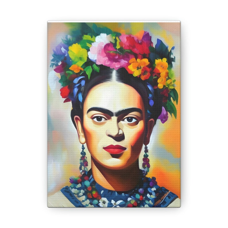 Frida the Mexican Beauty Latin Culture Wall Art Piece - Etsy