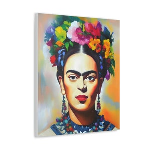 Frida the Mexican Beauty Latin Culture Wall Art Piece - Etsy