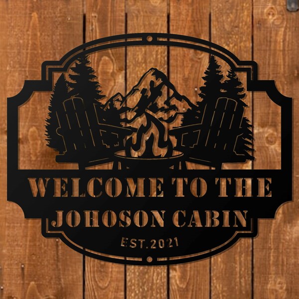 Cottage Cabin Signs - Etsy