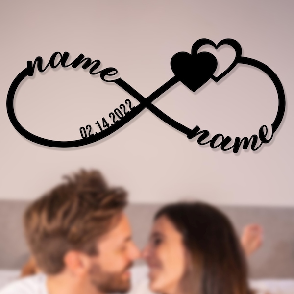 Infinity Name Sign - Etsy