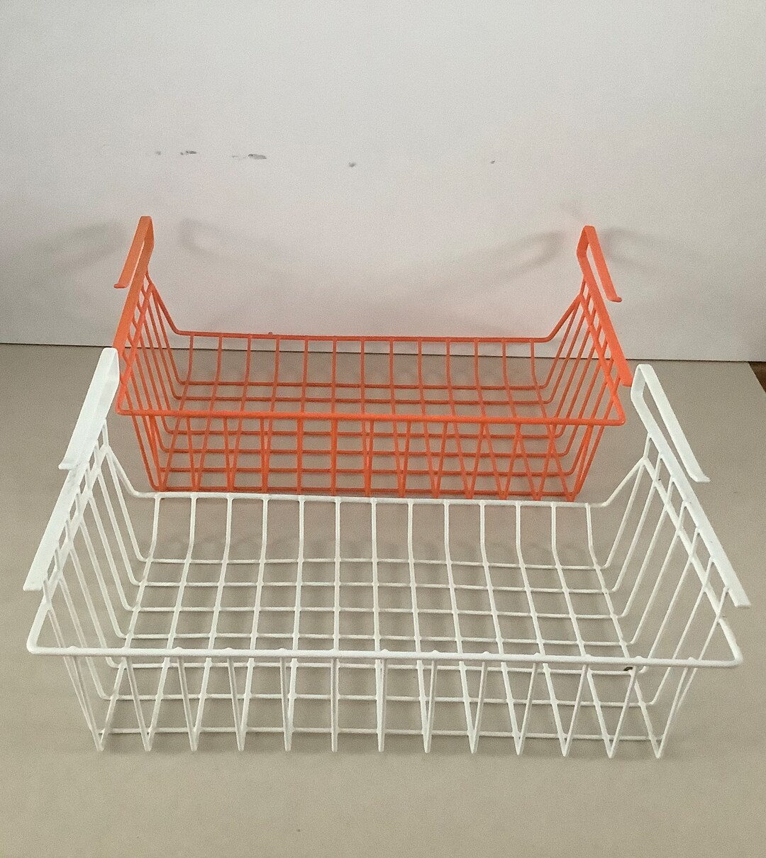 Storage Racks Cabinet Shelf Racks Orange White Racks - Etsy