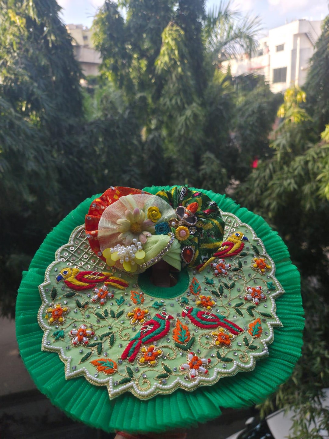 Bird Handwork for Laddu Gopal / Krishna / Thakurji / Bal Gopal - Etsy
