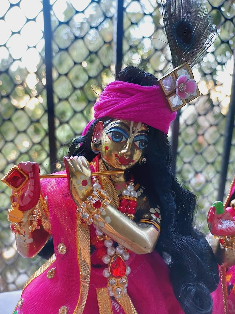 Patola Poshak for Radha Krishna / Thakurji / Yugal Sarkar - Etsy