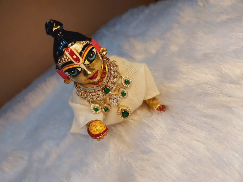 Neck Piece for Laddu Gopal / Krishna / Thakurji / Bal Gopal size 3/4 - Etsy