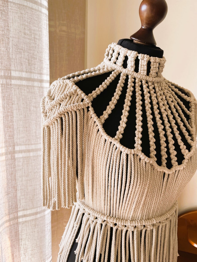 Macrame Top, Festive Clothes, Beach Top, Macrame Dress - Etsy