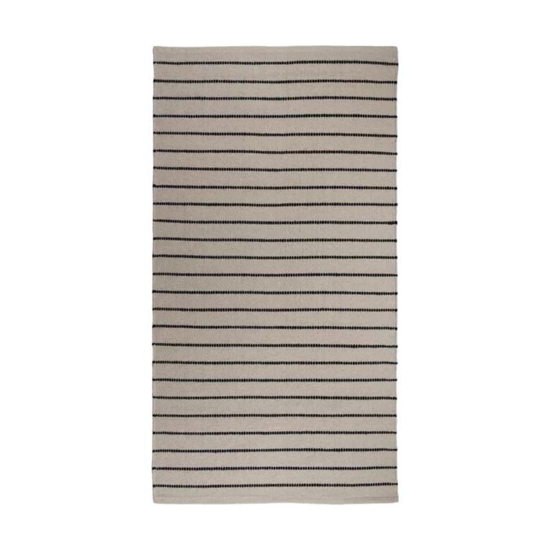 Handwoven Cotton Rug, White Black Runner Rug, Modern Rug, Beni Ourain ...