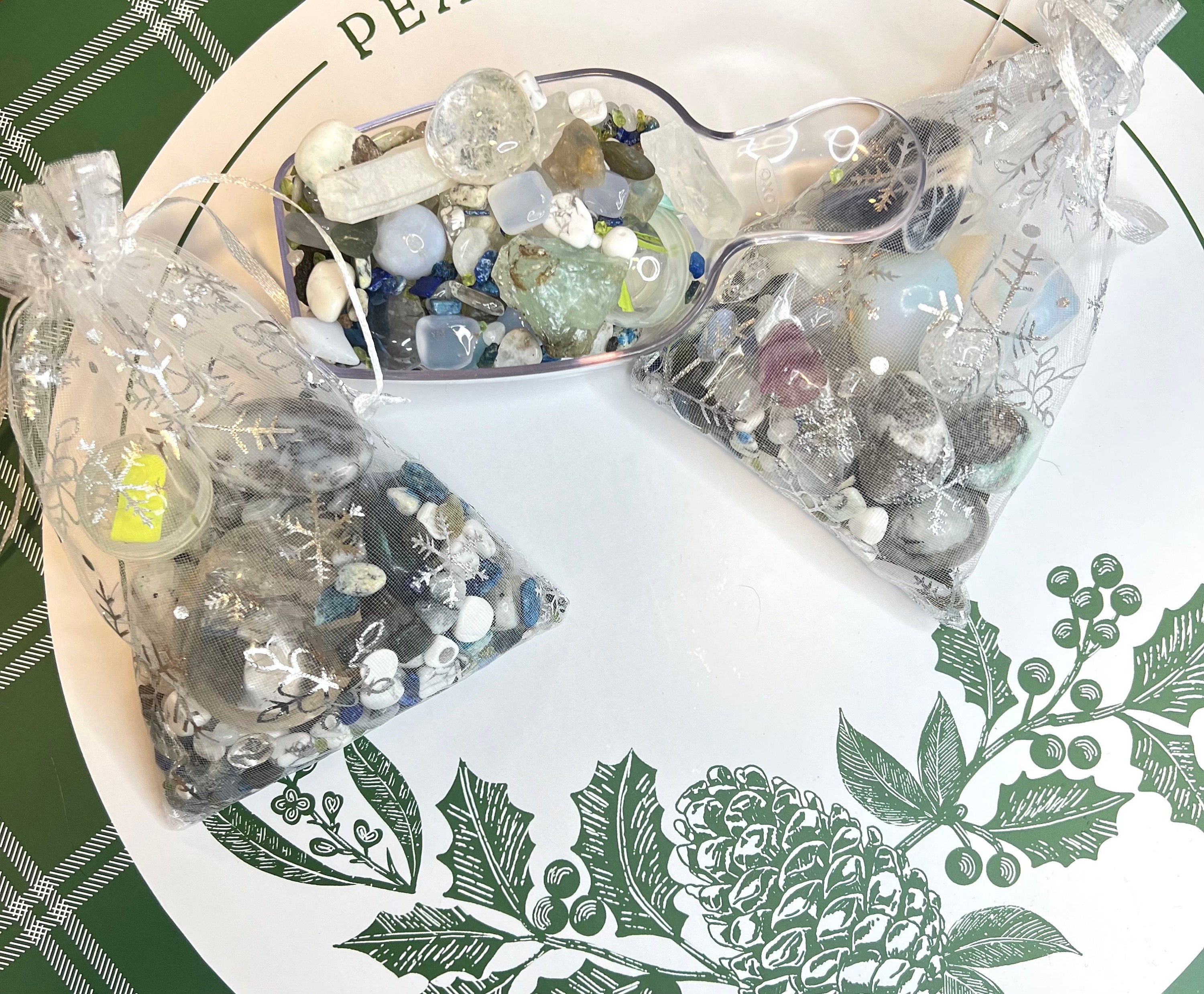 Winter Crystal Confetti Scoops - Etsy